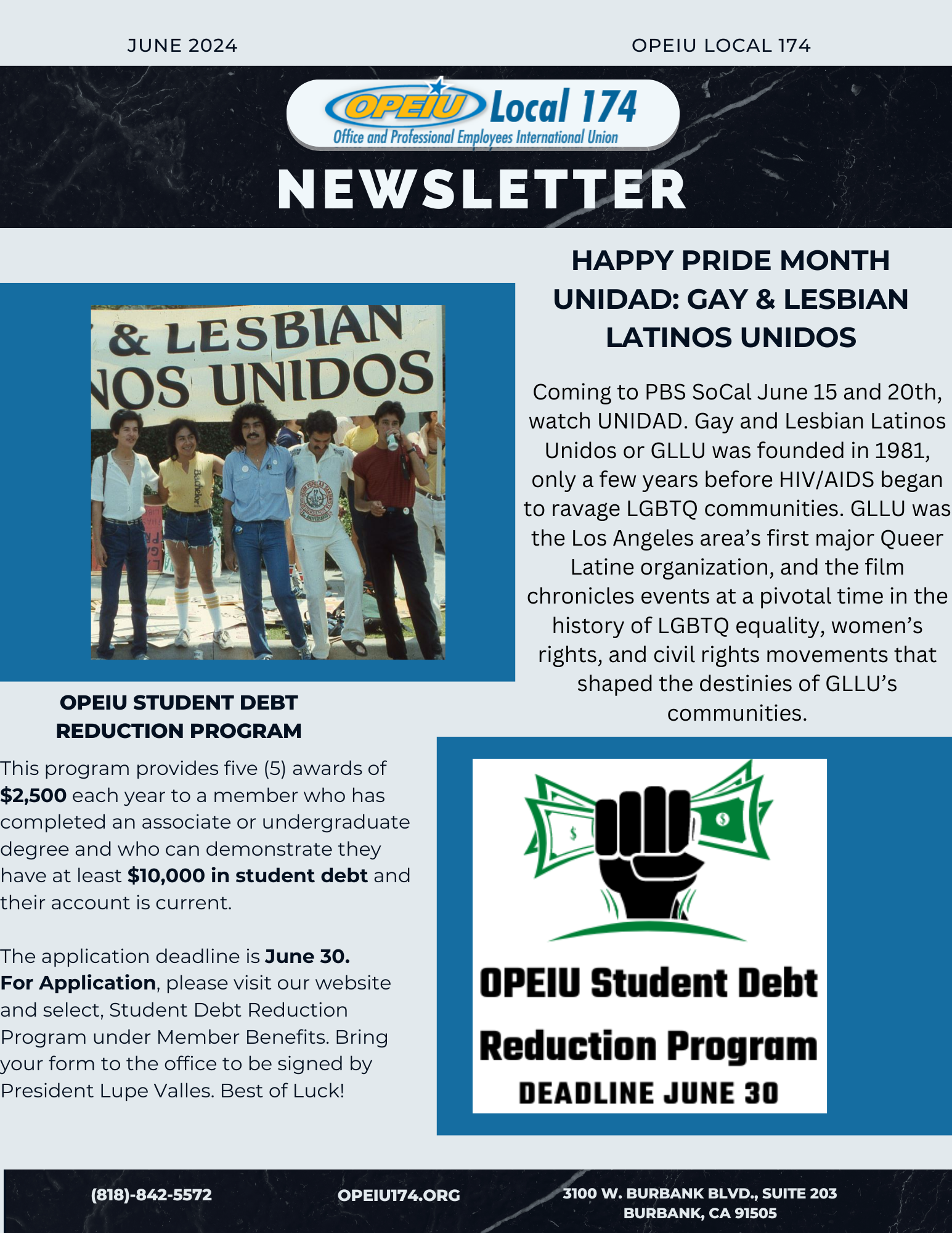 OPEIU - Local 174 > Home